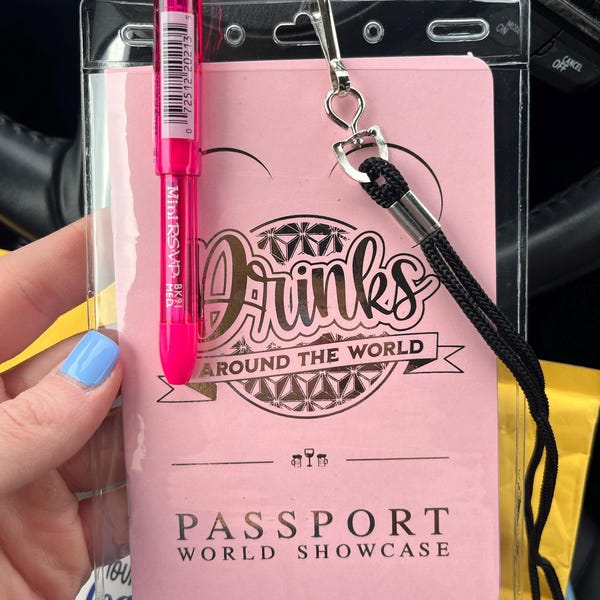 Drinks Around the World Passport Booklet With Lanyard for World ...
