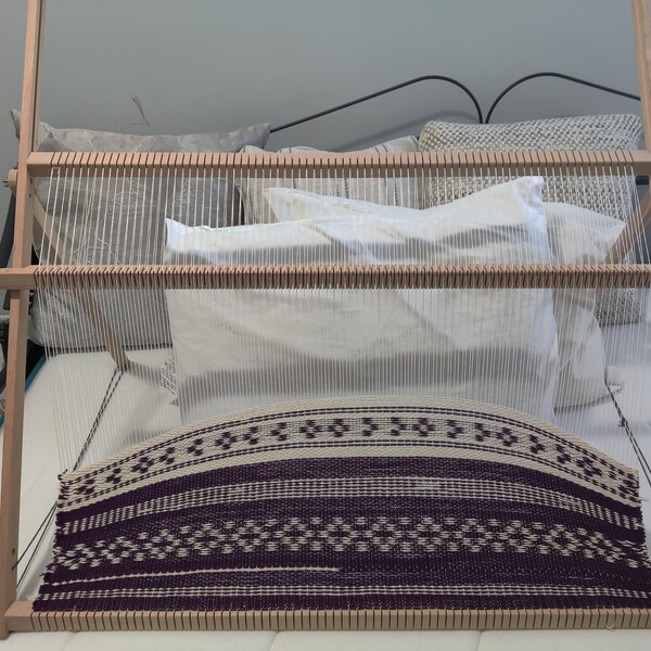 Huge Professional Weaving Loom Kit With Adjustable Stand (89 Cm X 87 Cm ...