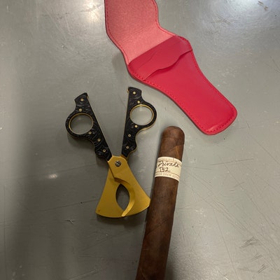 Iridescent Blue Cigar Cutter - Etsy