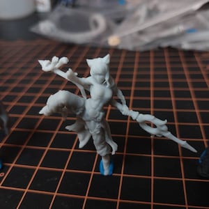 Runa Dwarven Beauty Pinup 32mm, 28mm, 75mm Fantasy Miniature Dnd ...