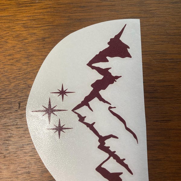 Acotar Car Decal/ a Court of Thorns and Roses/ Sticker/ the Night Court ...