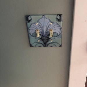 Beach Switch Plates Outlet Covers Beach Aged Wood Design Blue Metal ...