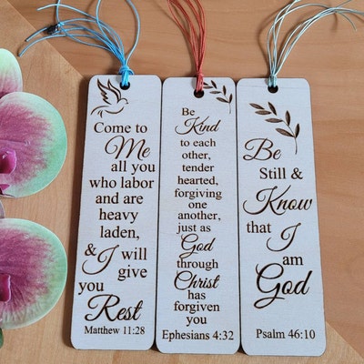 Christian Bookmark Set 1 SVG, Digital File Only - Etsy