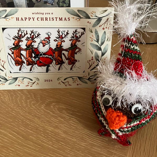 Ladies Gnome Gonk Hat Knitting Pattern Suitable for Aran Worsted Yarn ...