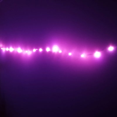 Purple String Lights, Wedding Decor, Lavender Wedding, LED Fairy Lights ...