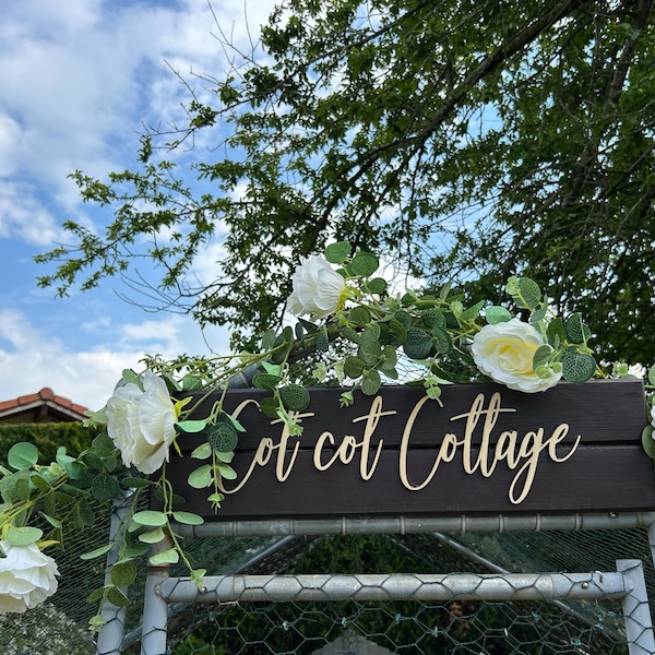Custom Hotel Sign, Boutique Hotel Sign Personalized, Wooden Motel Sign ...