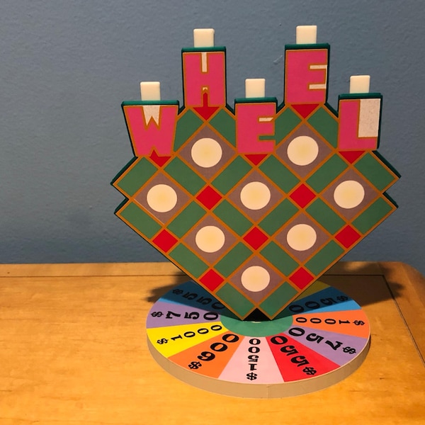 Wheel of Fortune BONUS ROUND Podiums - Www.facebook.com/aandm3dprints ...