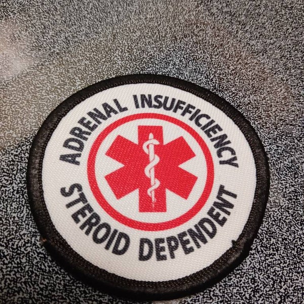 Adrenal Insufficiency Steroid Dependent Patch | Medical Alert Patches ...