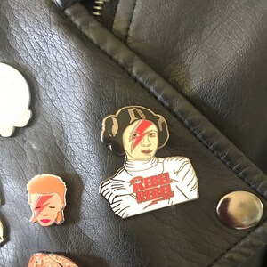 Rebel Rebel Princess Enamel Pin - Etsy