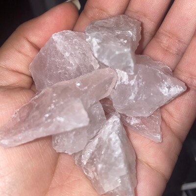 Bulk ROSE QUARTZ Crystal Rough 7 Dif Sizes Mini 1/2 to Mega 7 Wholesale ...