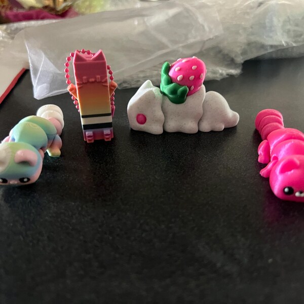 3D Printed Mini Flexi Animal Fidget 3D Printed Fidget Toy Flexi Toy ...