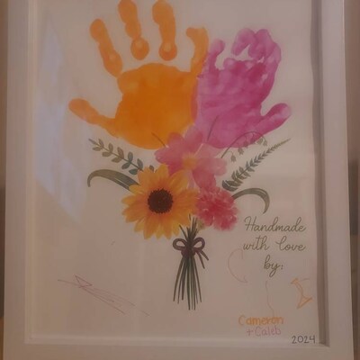 20 Valentine Handprint Art Printable Valentine's Day Classroom Mom ...