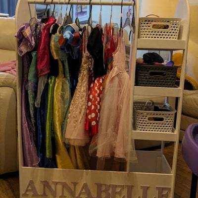 Dressing up Stand Height 1000mm Width 520mm Depth 315mm/white/rail/6 ...