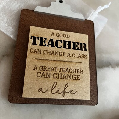 Coach Clipboard Card Holder, Coach Gift Card, Coach Appreciation Gift ...