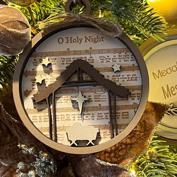 El Roi, the God Who Sees, Name of God Ornament, Gift Tags, 3D Ornament ...