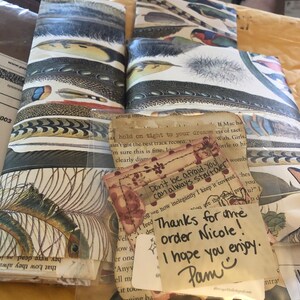 Set of 8 Hidden paper Clips for a Junk Journal or to Use as a Bookmark ...