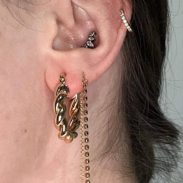 18K Gold Kids Hoop Earrings,baby Hoop Earrings,small Hoop Earrings,kids ...