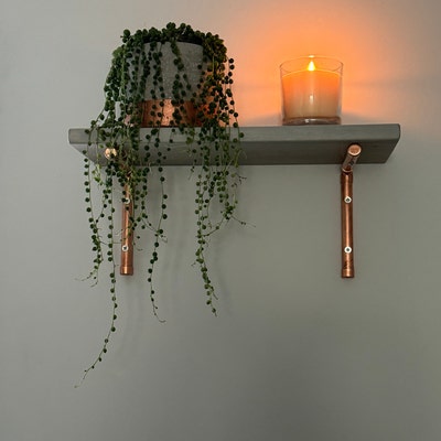 3 Tier Floating Shelf With Interchangeable Shelves, Floating Shelf ...