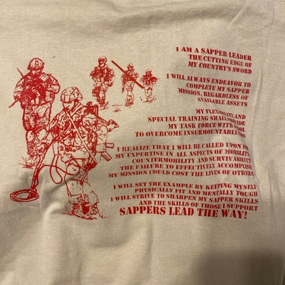 SAPPER CREED T Shirt - Etsy