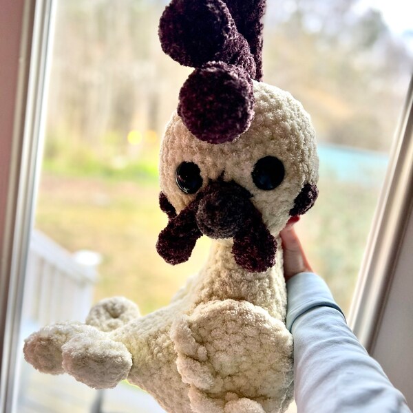 Amigurumi Chicken Pattern, Plush Pattern, PDF Pattern, Crochet Pattern ...