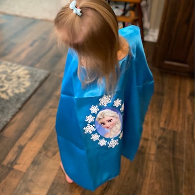 Ready to Ship PERSONALIZED Kids Frozen Pink Elsa / Anna or Blue Elsa ...