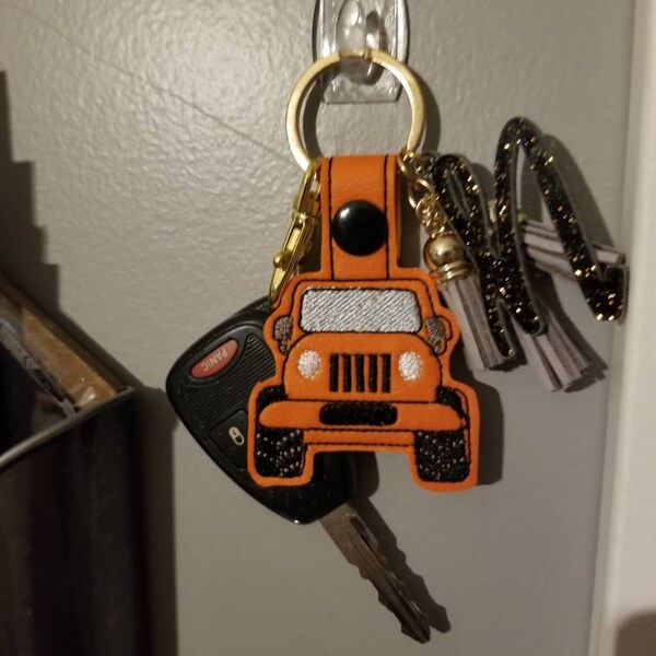 Individual Letter Keychain With Mini Tassels | Acrylic Initial Keychain ...