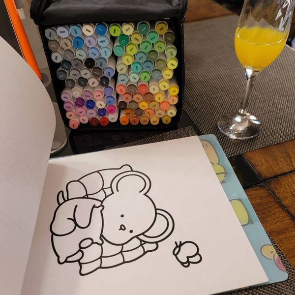 Stress Relief: Simple and Relaxing Coloring Book by Coco Wyo - Etsy