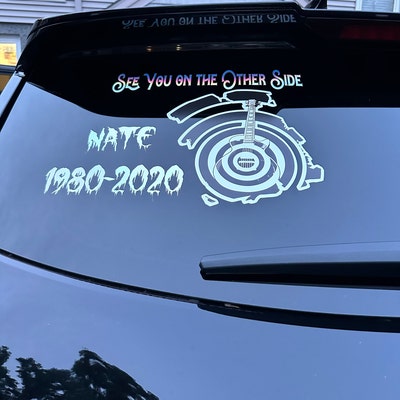 Bat Car Window Decals Quarter Panel Window Large Pattern Decal Custom ...