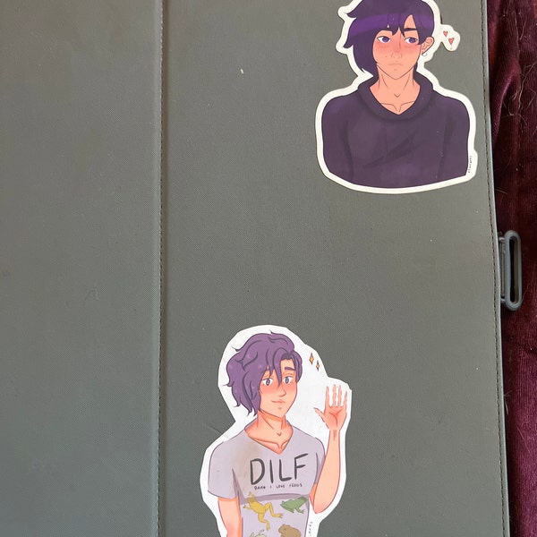 Stardew Valley Sebastian Alex Sticker - Etsy