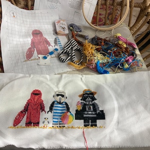Cross Stitch Pattern: Return to the Future Characters PDF - Etsy