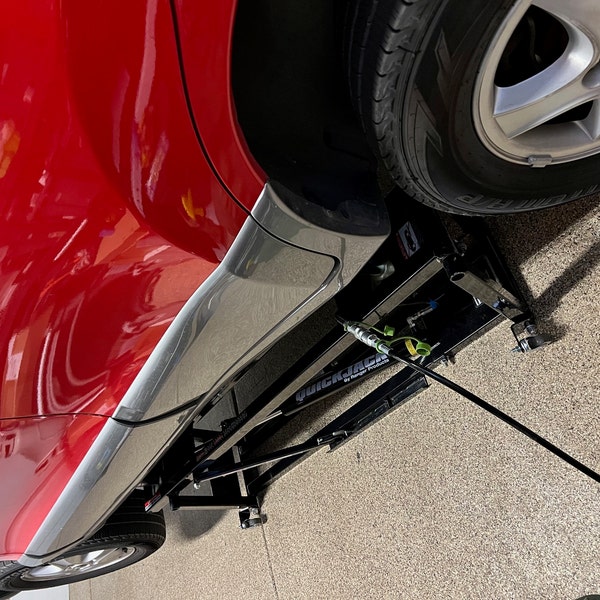 Ez-slide™ Quickjack Caster Wheel Kit! Heavy Duty 8ga Powdercoated Steel! Made in USA - Etsy