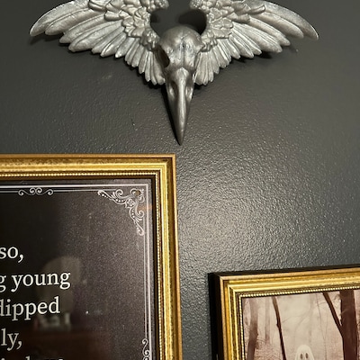 BATTY SKELETON Spooky Vinyl Bumper Decal Gothic Car Accessories Goth ...