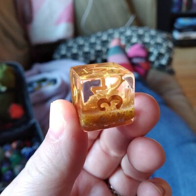 Dragon Skull Large D6 Dice, Role Playing Game, D&D D6 Dice Set ...