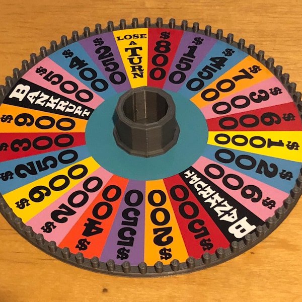 80s 90s Era Wheel of Fortune Board Game Wheel Spinner - Www.facebook ...
