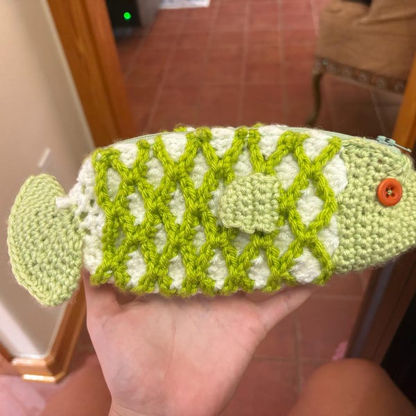 Crochet Fish Bag Pattern - Etsy