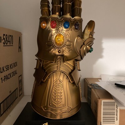 Thanos Infinity Gauntlet Full Metal 1:1 Wearable Cosplay Infinity ...