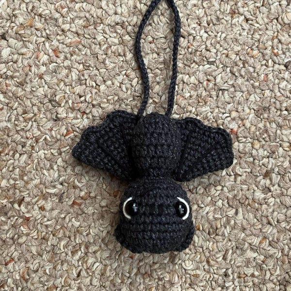 Goth Car Accessory Bat Plush Rear View Mirror Accessory for Women, Men ...