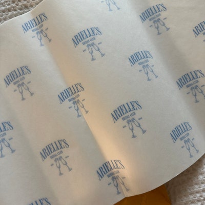 Personalized Tissue Paper, Custom Logo Tissue Paper, Custom Tissue ...