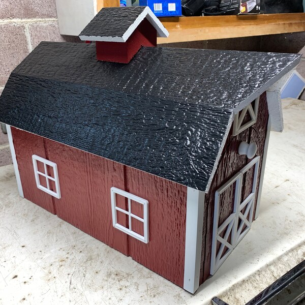 Barn Mailbox Amish Handmade, Dutch Barn Style, Choose Your Color ...
