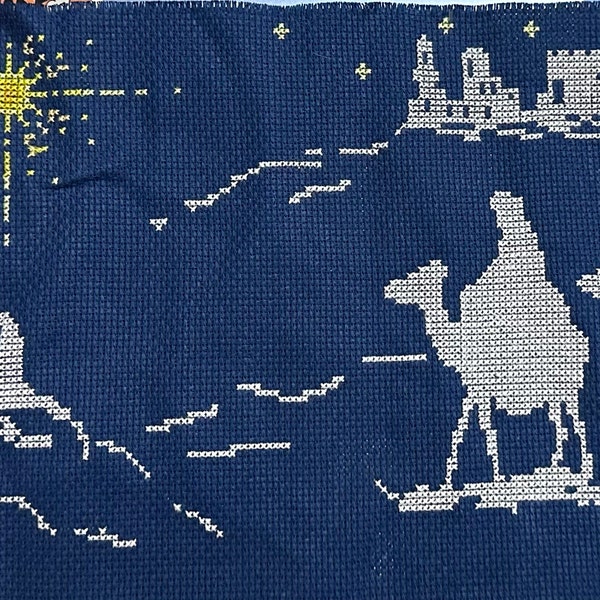 Counted Cross Stitch Pattern, Baby Jesus, Christmas Nativity Bethlehem ...