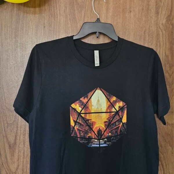 Dice Art Swamp Witch Island DND 5e Adventure T Shirt Massive D20 ...