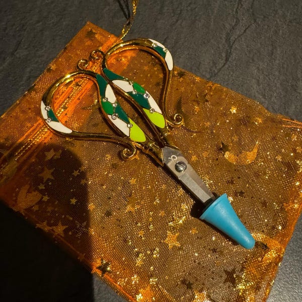 Rustic Shabby Chic Calligraphy Dark Green Feather Pen + Metal 5pcs Nib ...