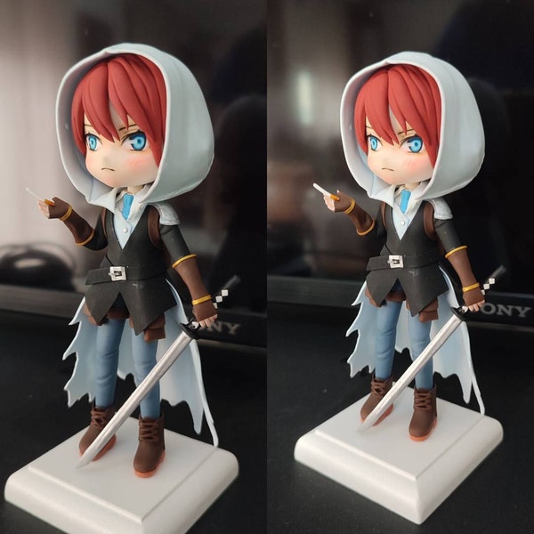 Handmade Complex 4inch Chibi Figure From Provide OC Design, Make Your ...