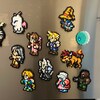 Final Fantasy IX: Perler Bead Sprites Zidane, Garnet, Vivi, Steiner ...