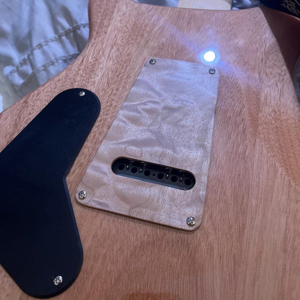 Handmade Sycamore Wood Knobs Precision Bored to 6mm Odie's Oil Finish ...