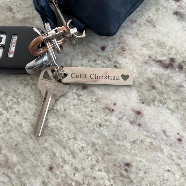 Personalized Bar Keychain, Drive Safe Keychain, Custom Gift for Him ...