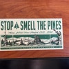 Civilian Conservation Corps Stop and Smell the Pines Bumper Sticker CCC ...