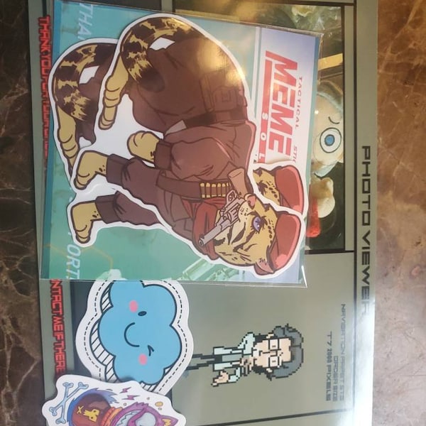 Metal Gear Meme Sticker Pack! DNA of the Soul Edition - Etsy
