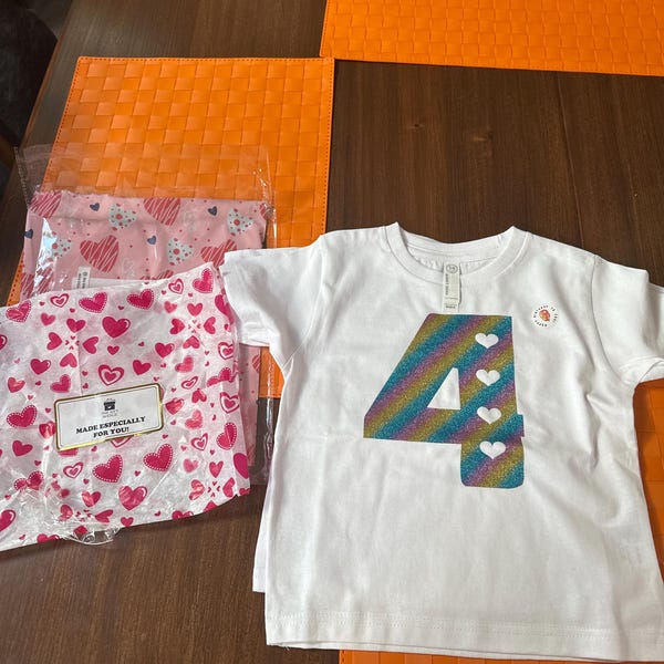 Hello Seven, 7th Birthday Shirt, Seventh Birthday Shirt, Cute 7th ...