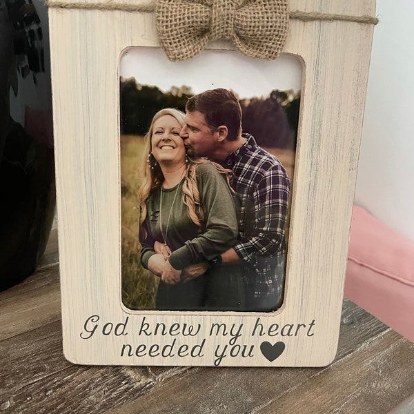 I Love You More Picture Frame - Custom Picture Frame for Couple ...